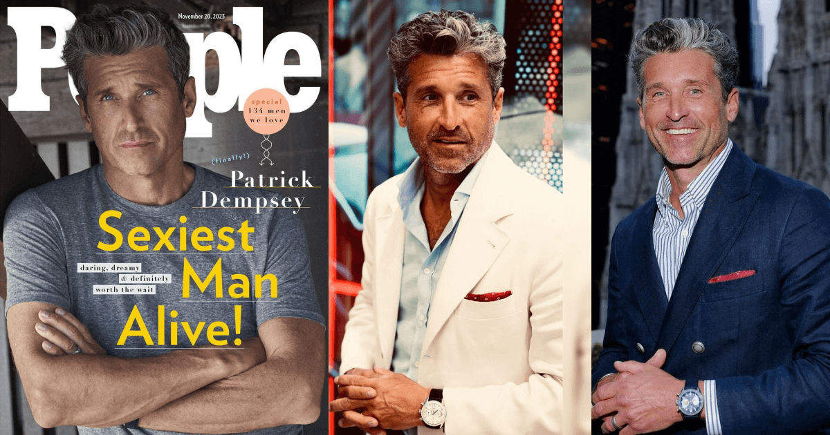 Hello, McDreamy: Patrick Dempsey is PEOPLE Magazine's 2023 Sexiest Man Alive • PhilSTAR Life